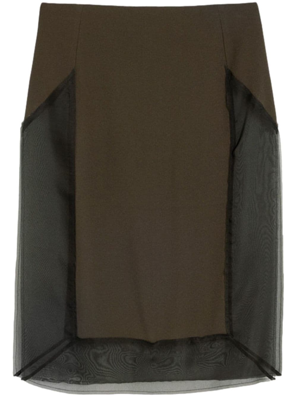 AMI AMI Paris Tulle-Panel Skirt