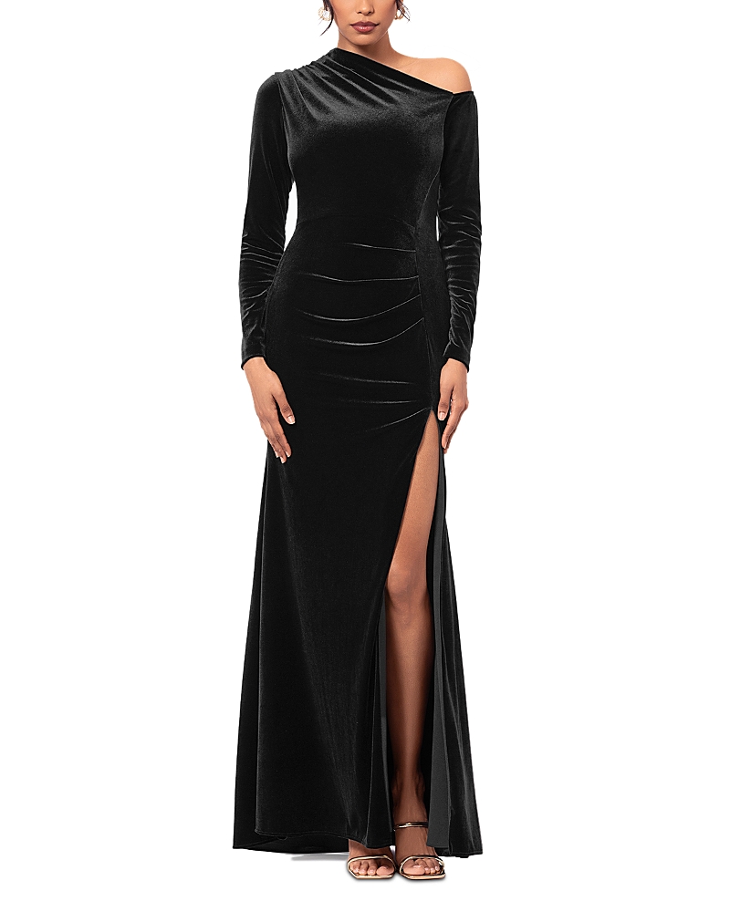 Bloomingdale'S Long Sleeved Velvet Dress In Black - 80% Off | Editorialist Bloomingdale'S Long Sleeved Velvet Dress In Black - 80% Off | Editorialist
