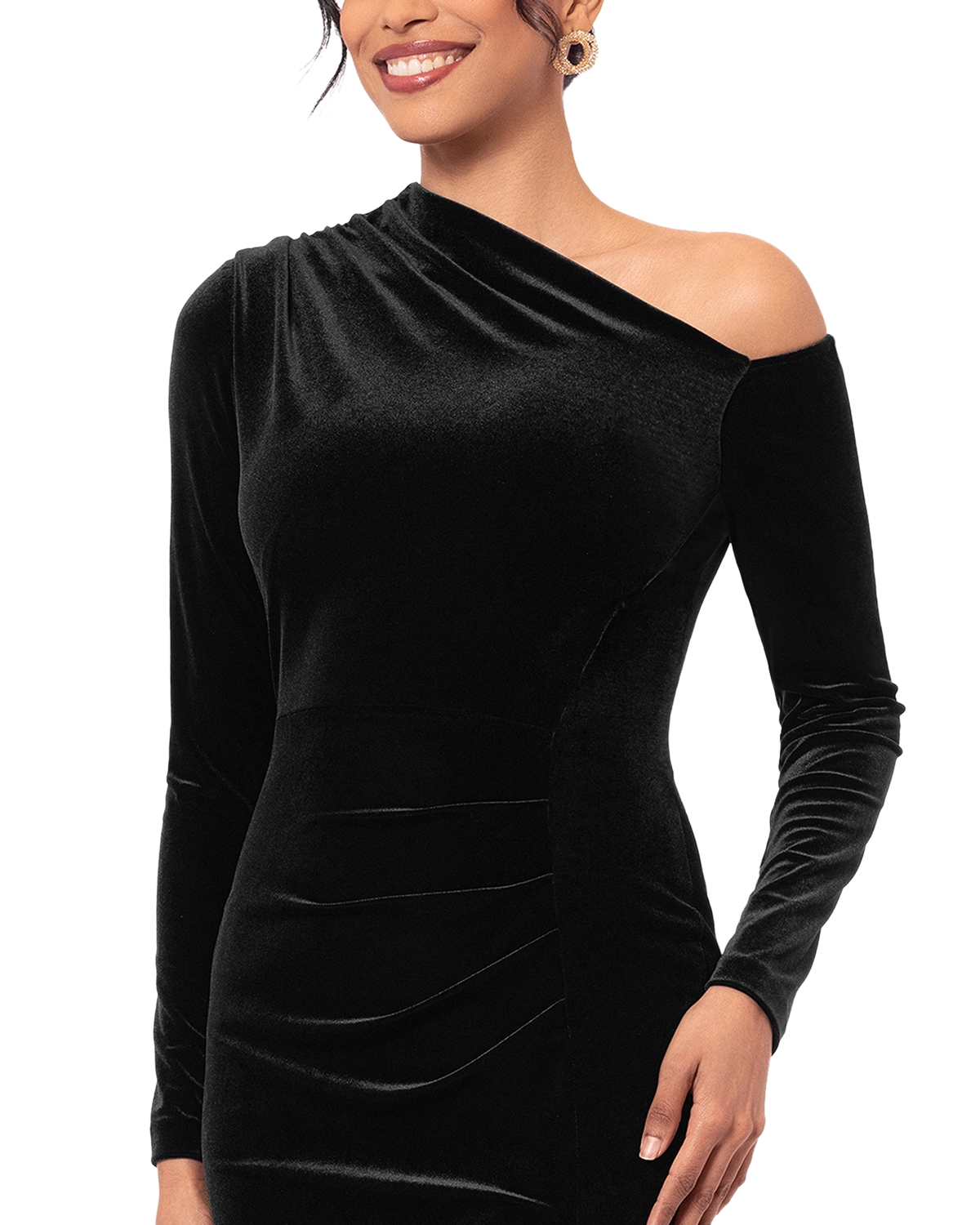 Bloomingdale'S Long Sleeved Velvet Dress In Black - 80% Off | Editorialist Bloomingdale'S Long Sleeved Velvet Dress In Black - 80% Off | Editorialist
