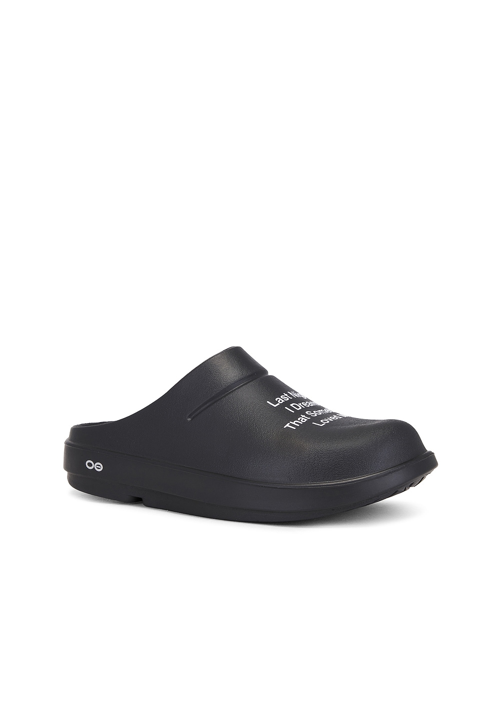 Takahiromiyashita Thesoloist. X Oofos Clog In Black - 25% Off