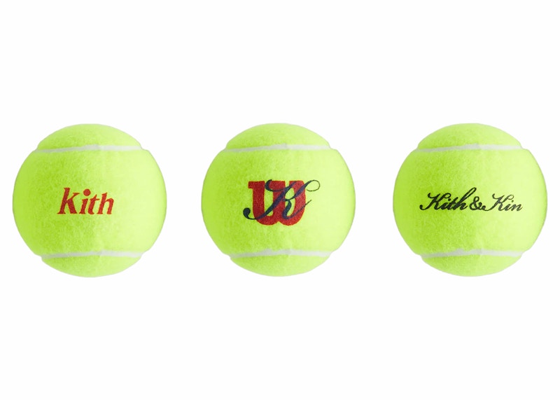Kith Wilson Tennis Ball 3-Pack 2色セット Kith X Wilson Tennis Ball - Yellow | Editorialist