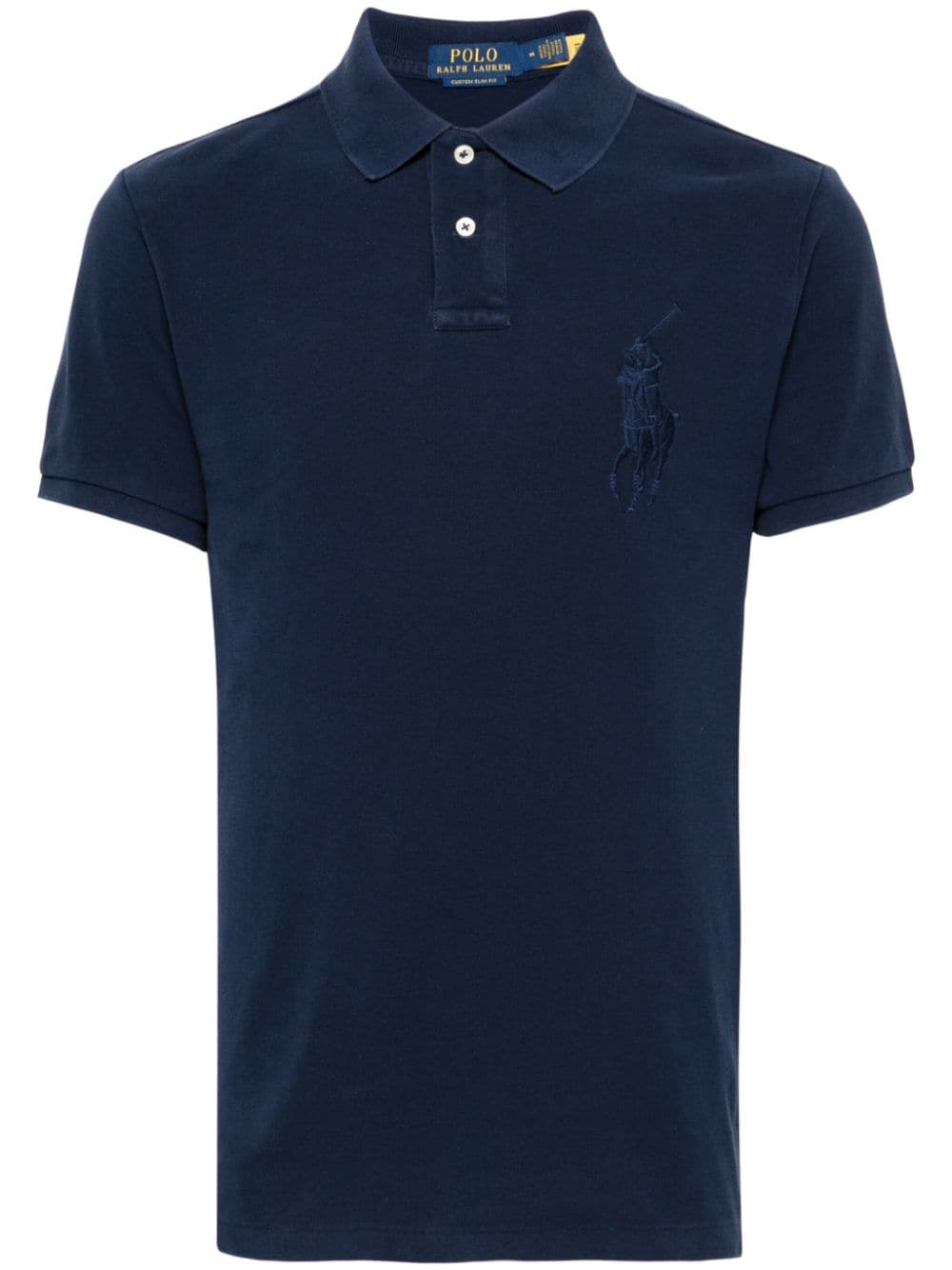 Polo Ralph Lauren Polo Pony-Embroidery Polo Shirt - Blue