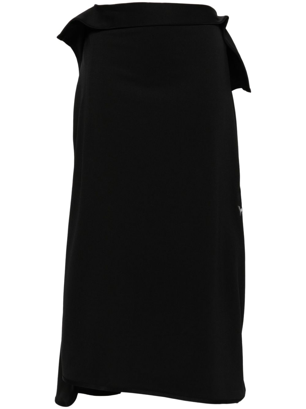 Y3 Y-3 Track Midi Skirt