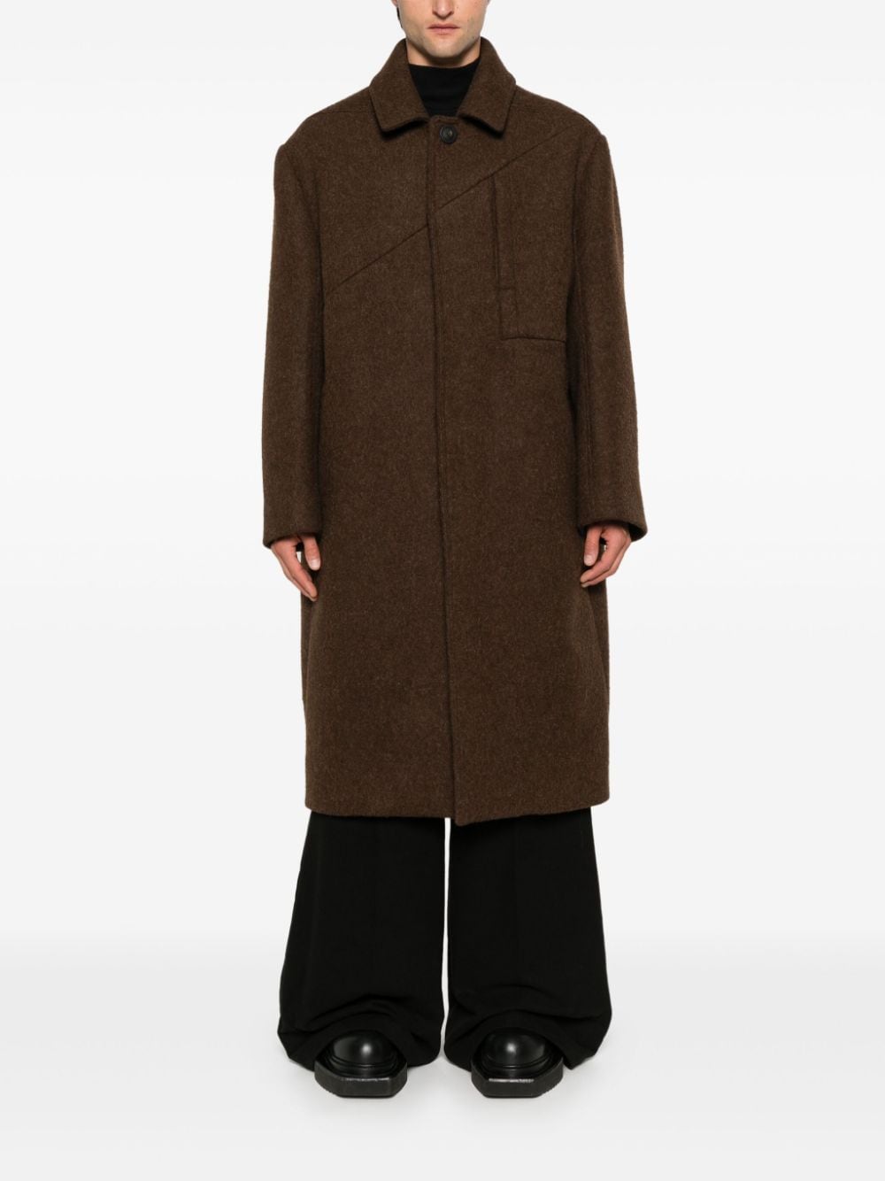 RICK OWENS Rick Owens Jumbo Mac Coat