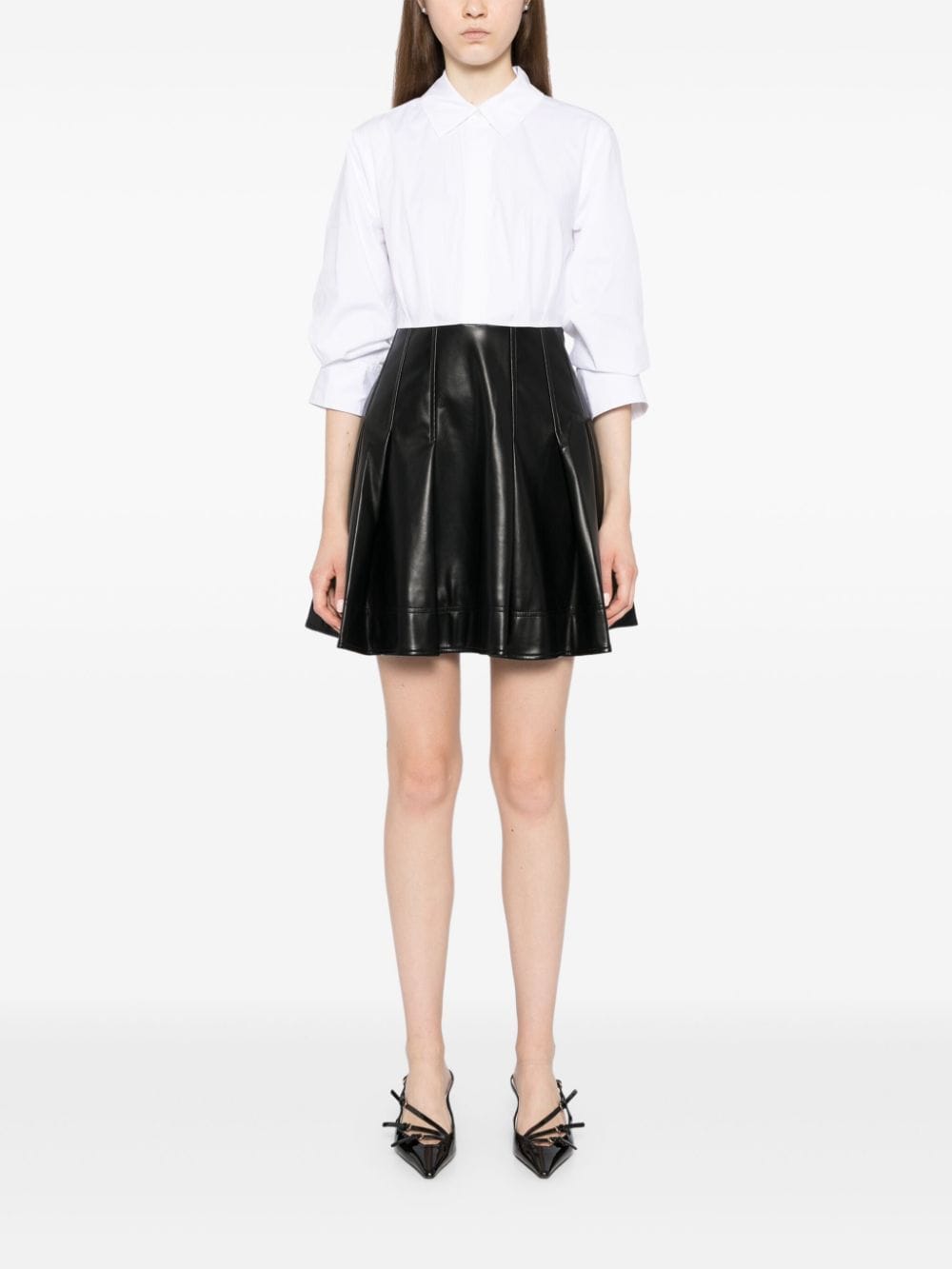 SIMKHAI Simkhai Padma Poplin Mini Dress