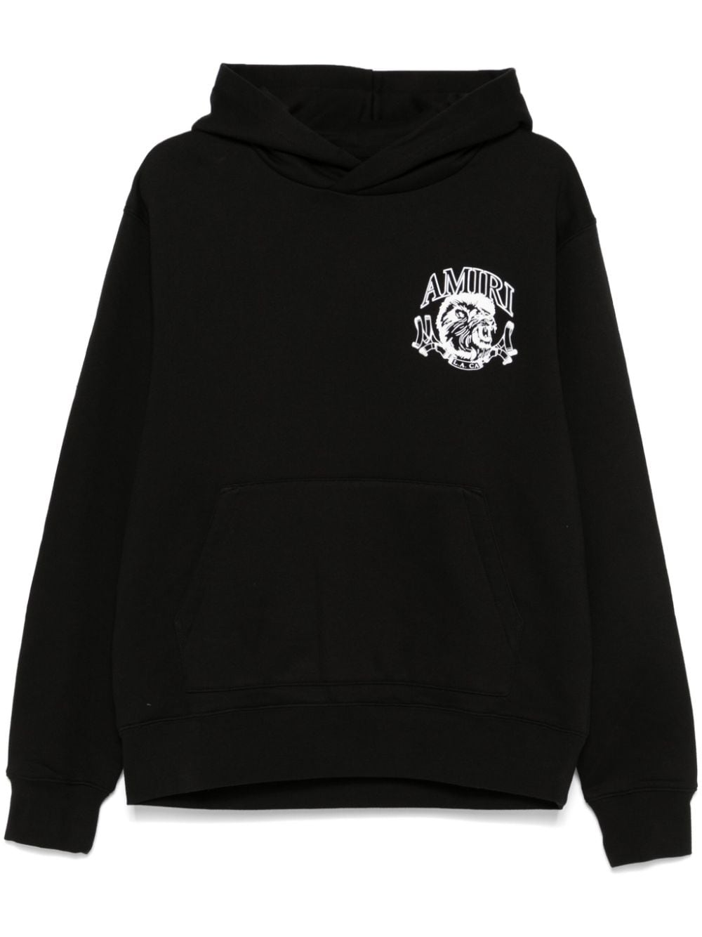 Amiri Crystal Splash Logo Sweatshirt - Black/Blue | Editorialist