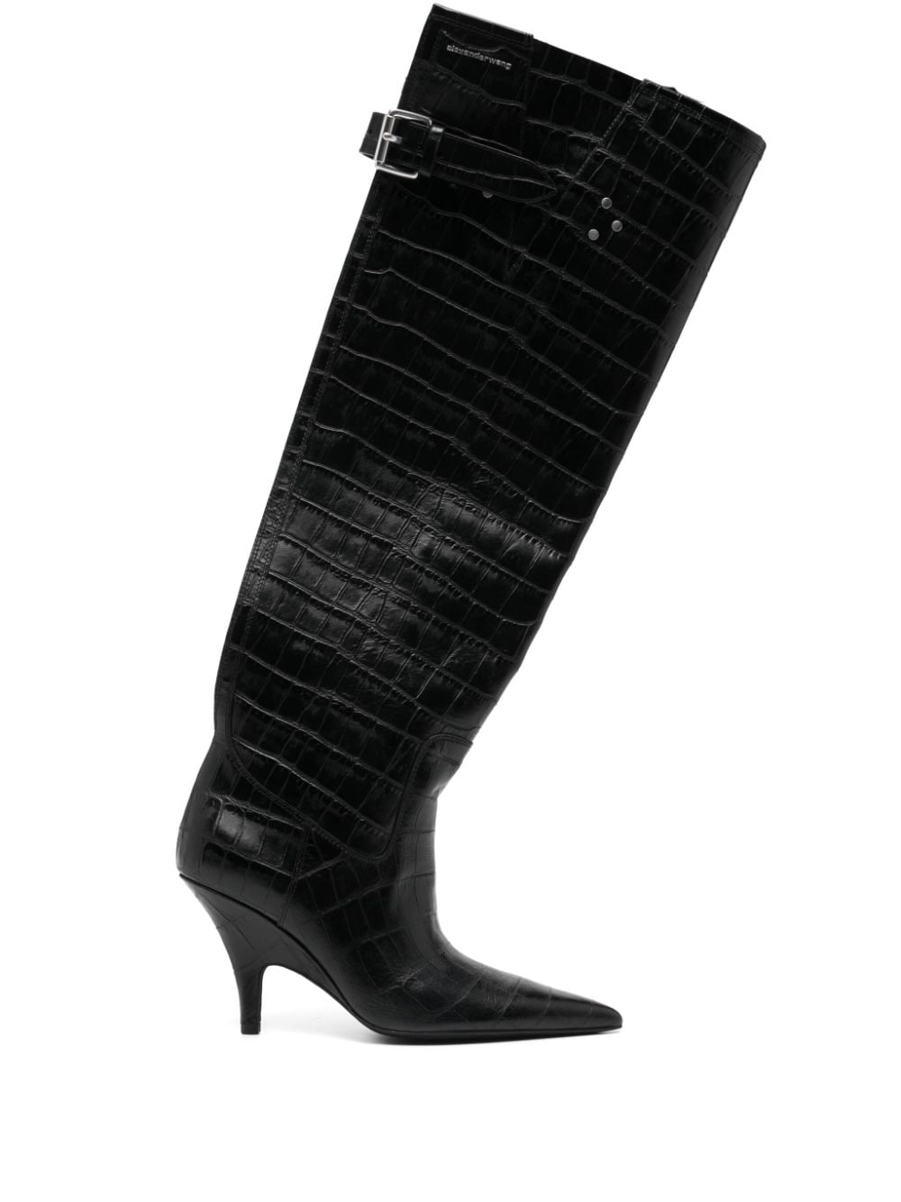 Alexander Wang 100mm Diablo Boots Black Editorialist