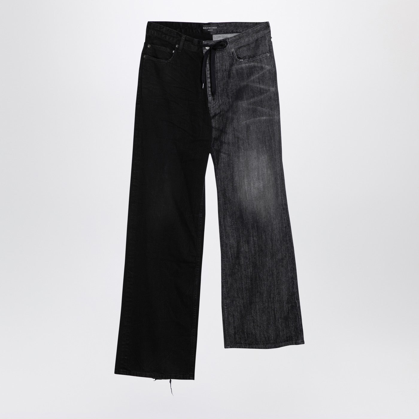 Balenciaga Fifty Fifty Jeans In Black - 56% Off | Editorialist