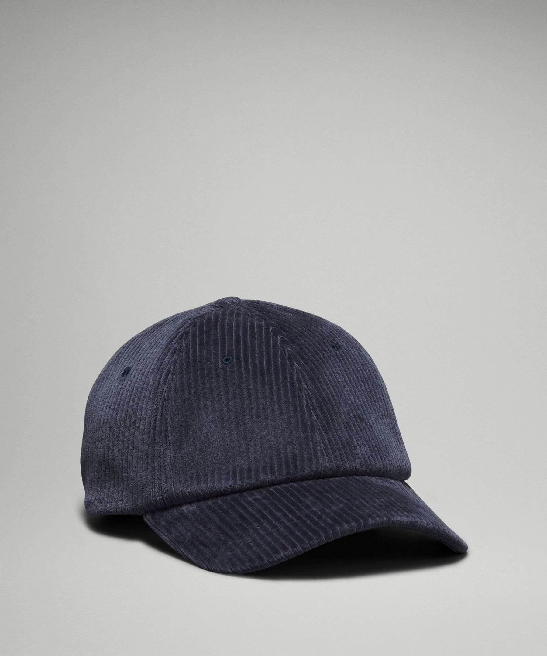 Lululemon Classic Unisex Ball Cap Corduroy TRUE NAVY TRNV L/XL NWT lululemon Unisex Classic Ball Cap - Navy - MARQUETTE  main image 2