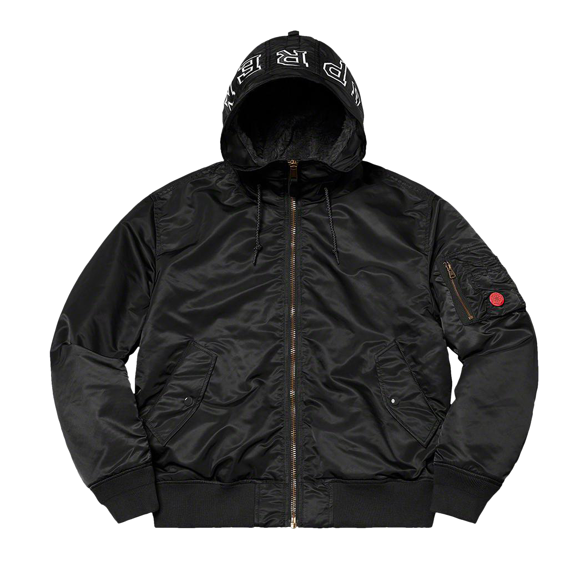 Supreme Hooded Ma-1 In Purple | Editorialist