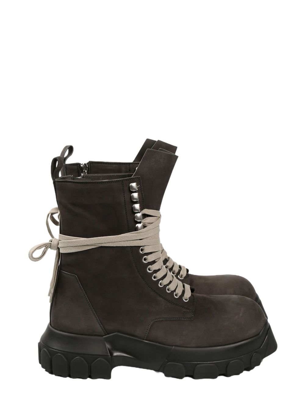 Rick Owens Army Tractor Boots - Brown | Editorialist