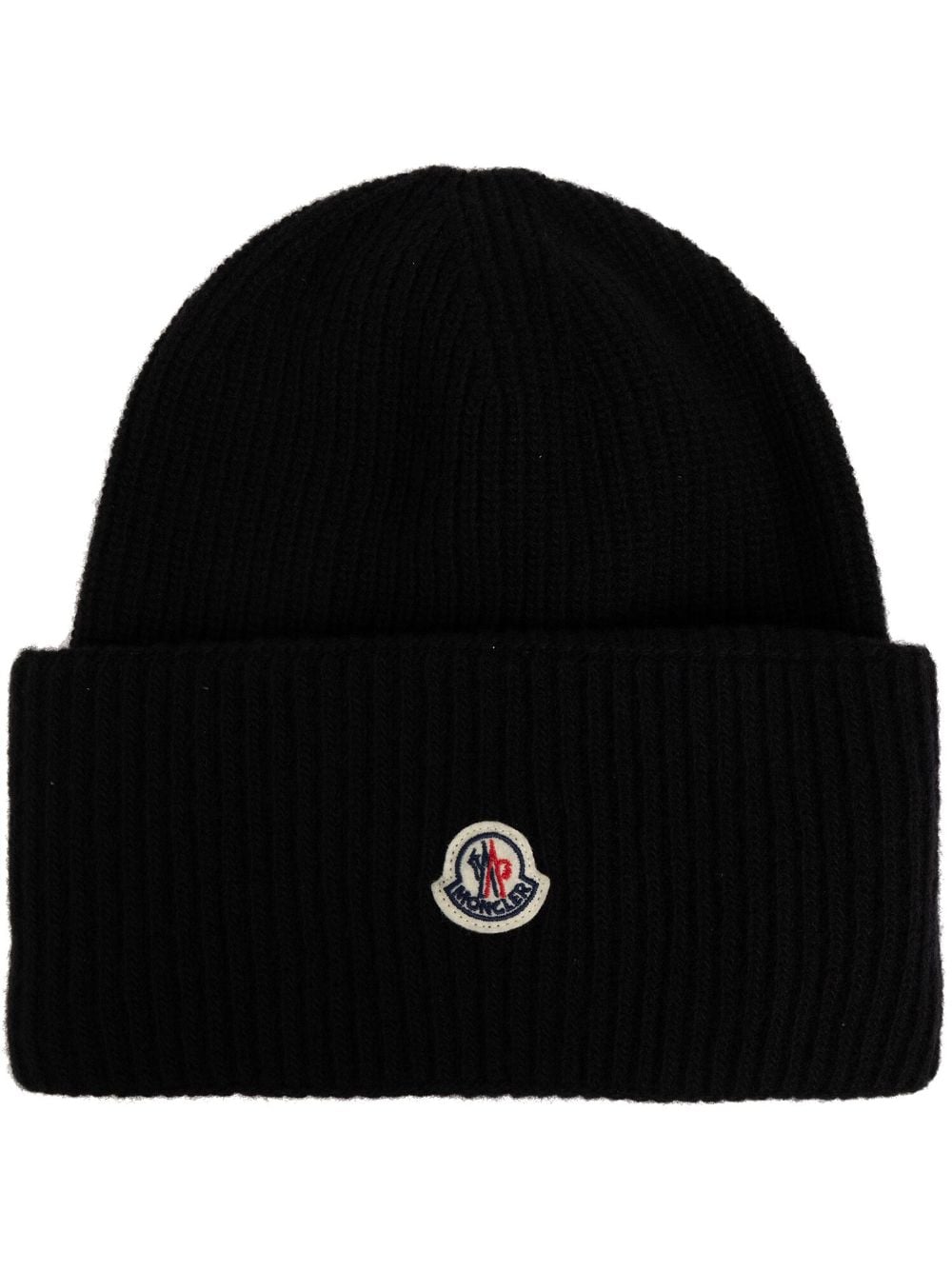 MONCLER Logo Patch Beanie