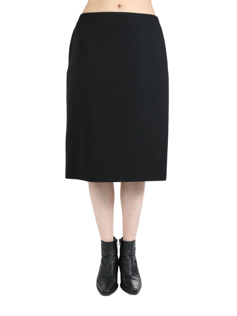THE ROW The Row Low-Rise Midi Skirt