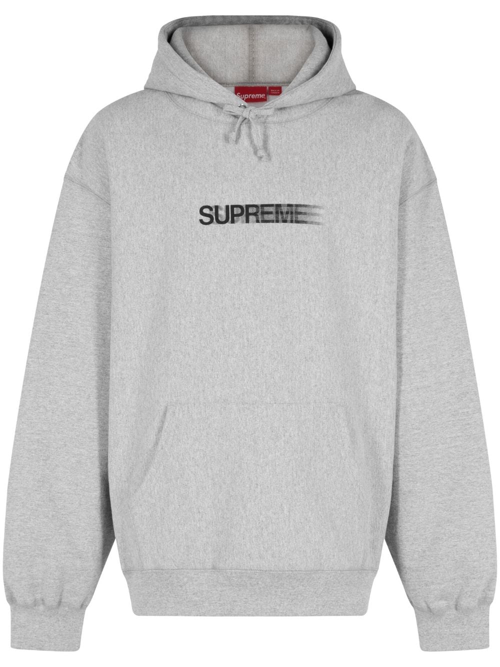 Supreme Motion Logo Hoodie - Grey | Editorialist