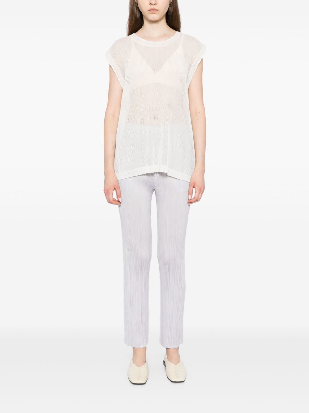 ISSEY MIYAKE Pleats Please Issey Miyake july slim-fit trousers