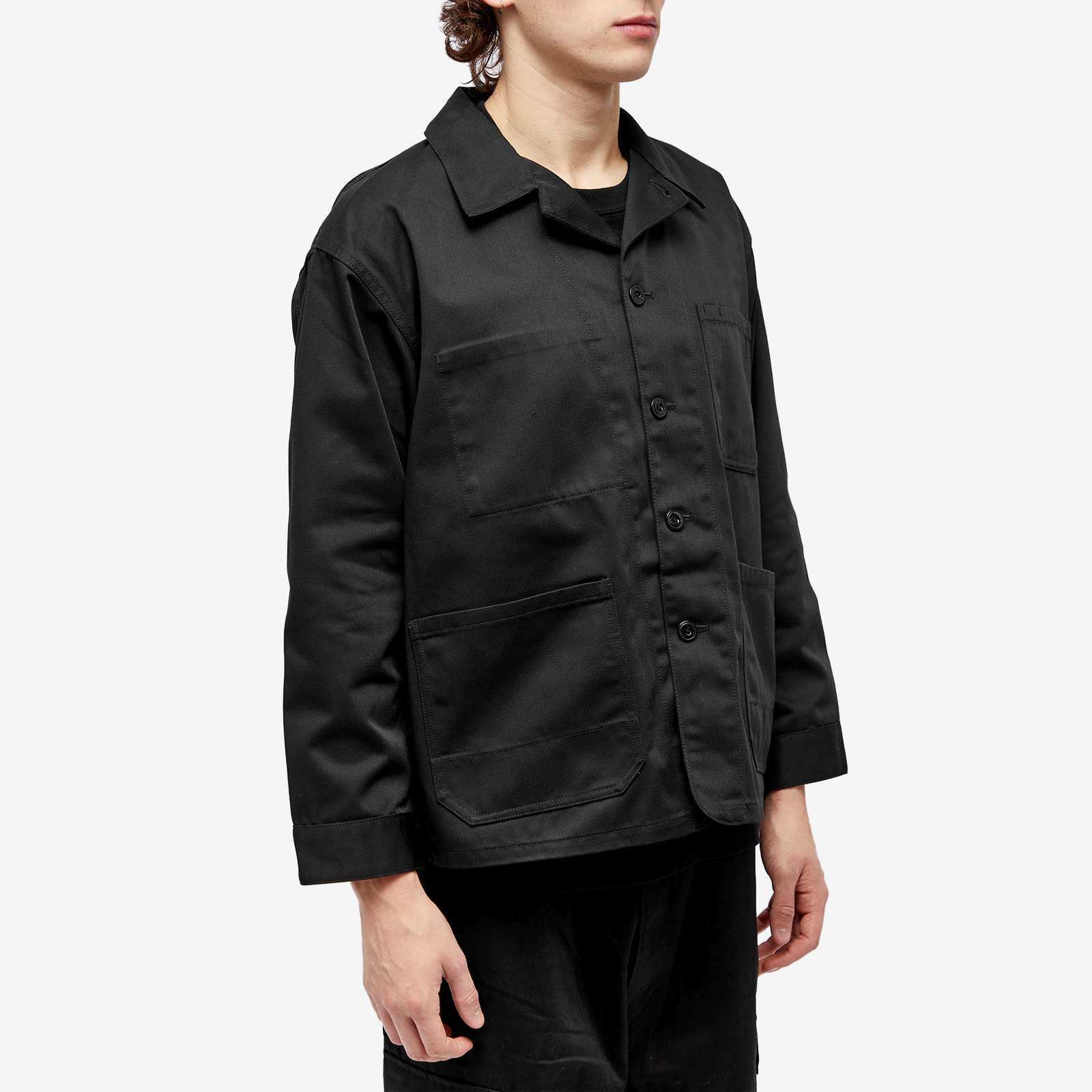 Neighborhood X Dickies Coverall Jacket In Black - 40% Off