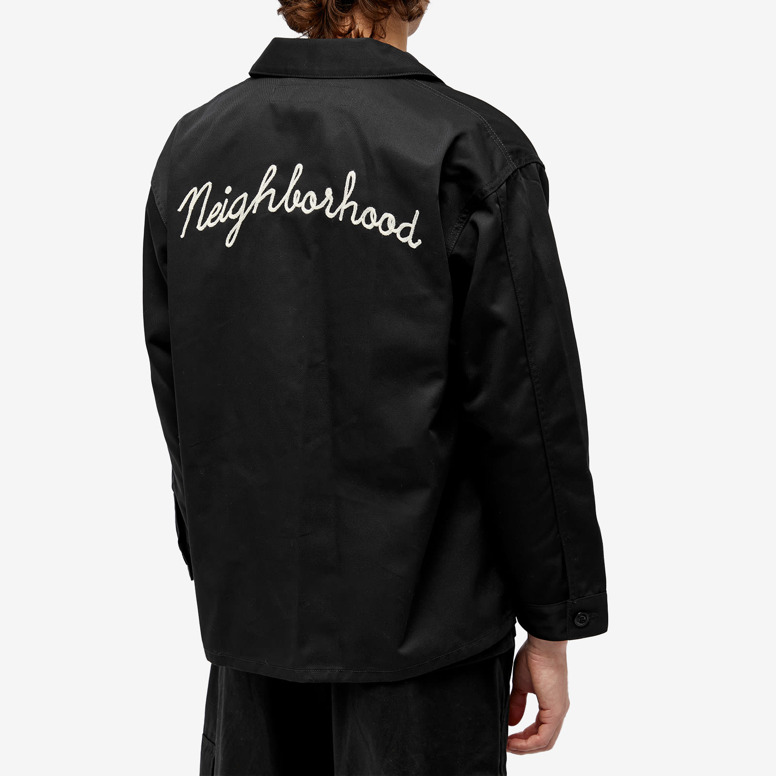 Neighborhood X Dickies Coverall Jacket In Black - 40% Off