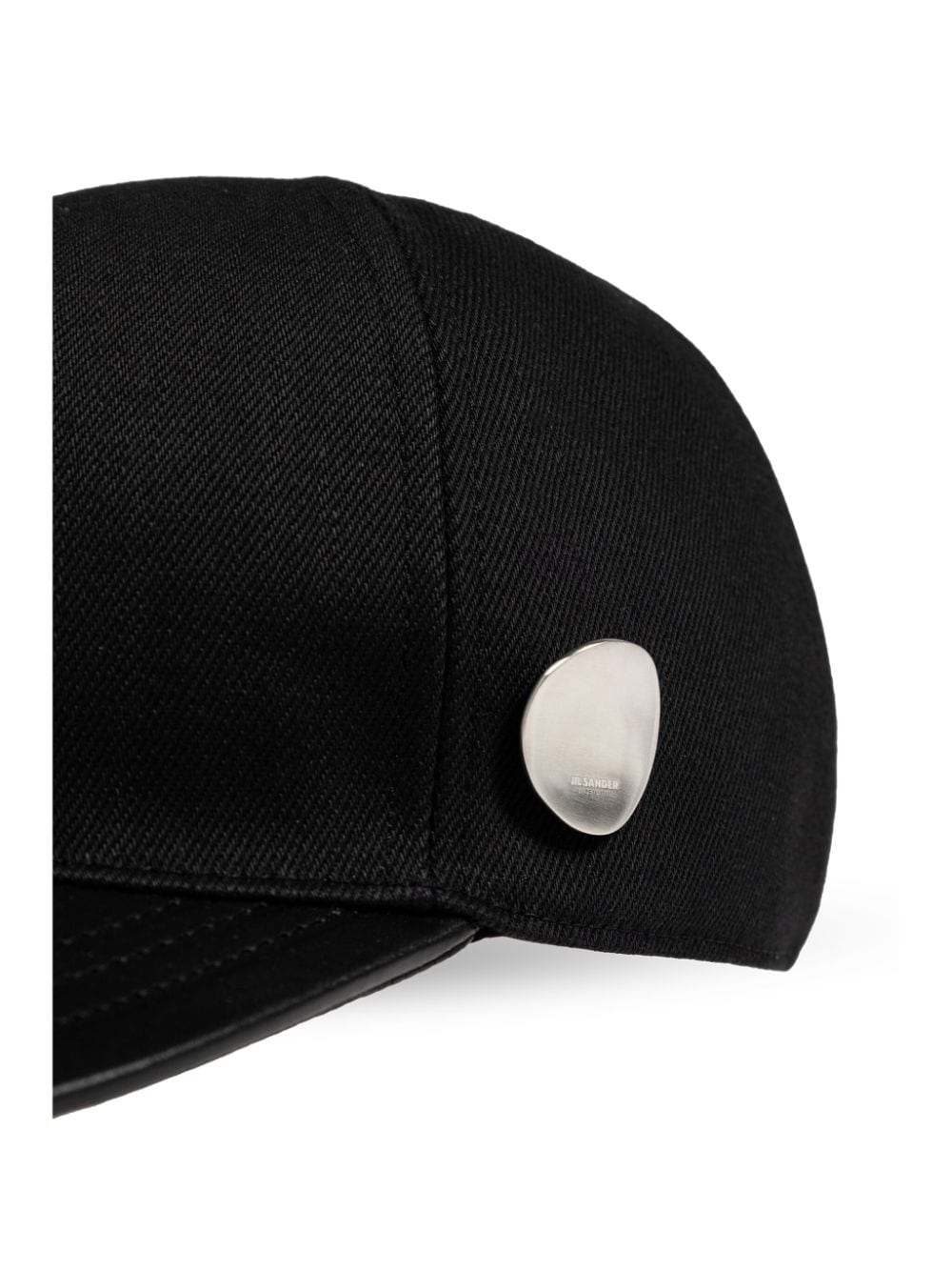 Jil Sander Adjustable Cotton Cap In Black - 59% Off | Editorialist