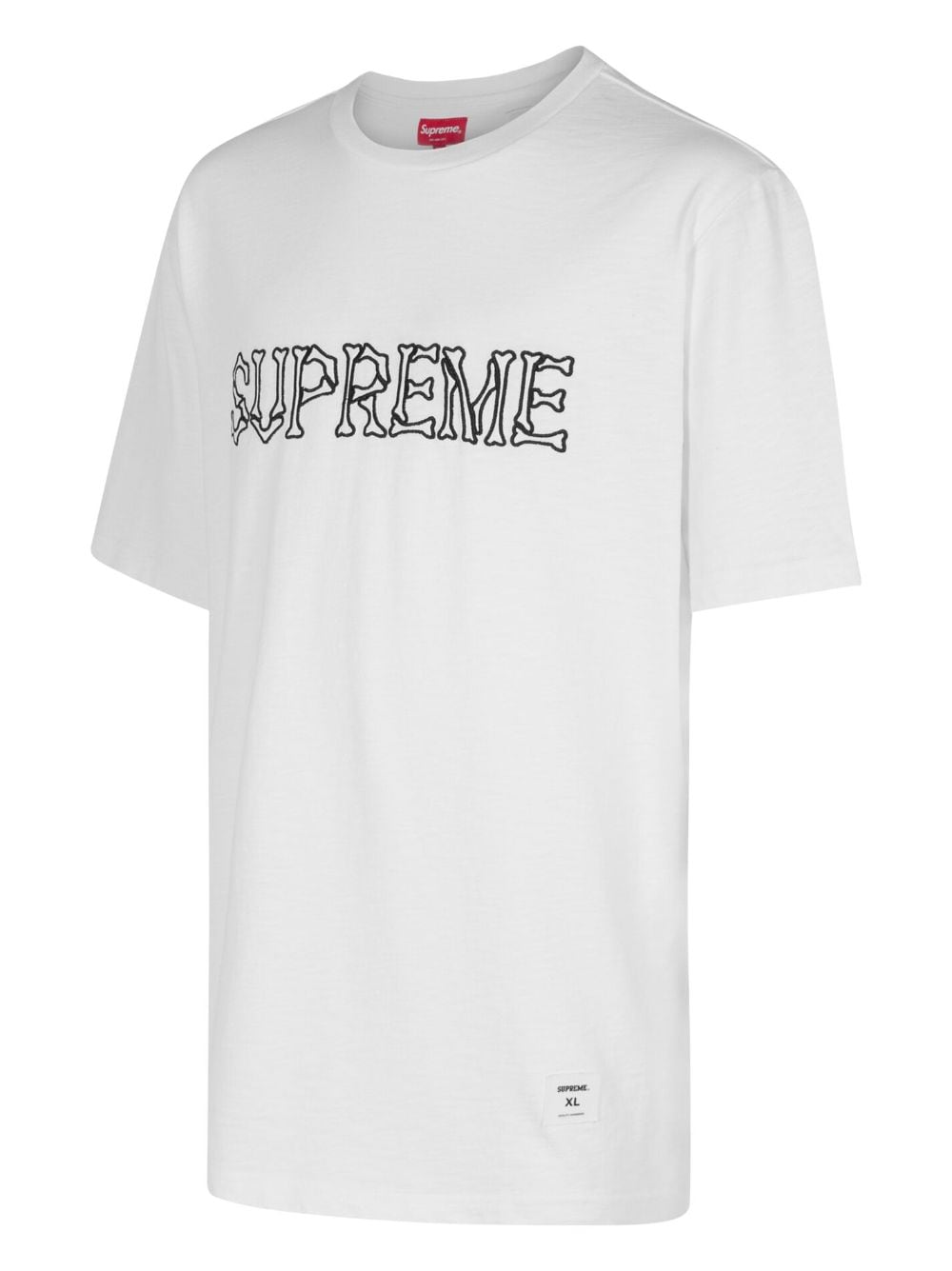 Supreme X Hane Bone Thermal Long-Leeve T-Hirt - Black | Editorialist