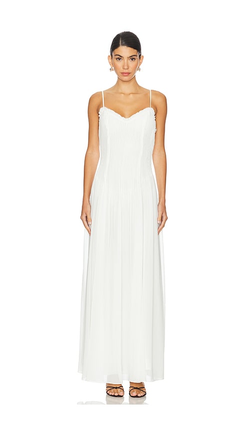 chinese dress ladies Sierra Maxi Dress | Sheer Panel Maxi Dress