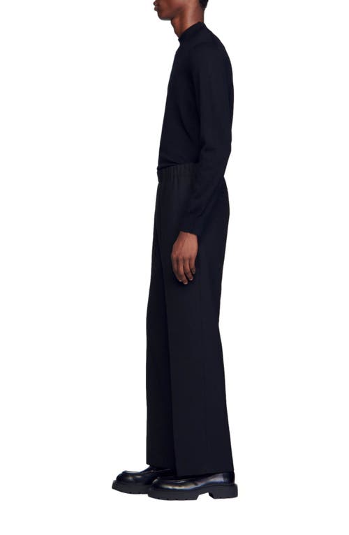 SANDRO SANDRO Wide-Leg Trousers