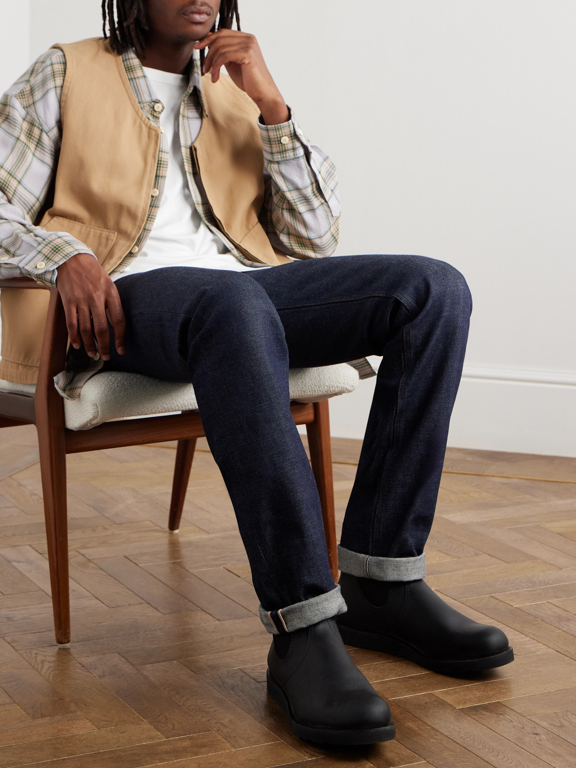 RED WING 3194 Leather Chelsea Boots