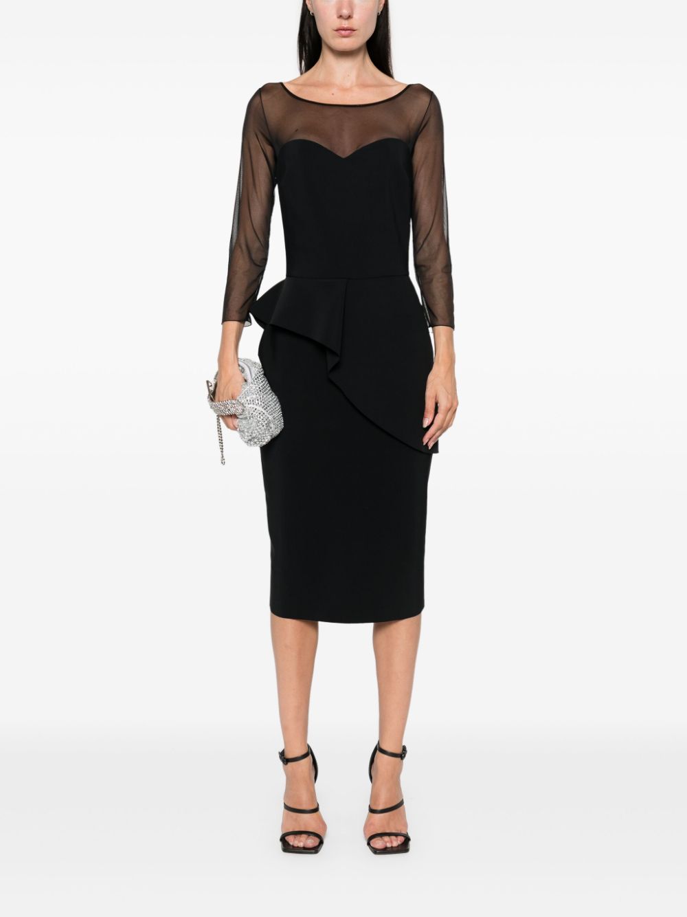 CHIARA BONI LA PETITE ROBE CHIARA BONI La Petite Robe Skip Illusion Midi Dress
