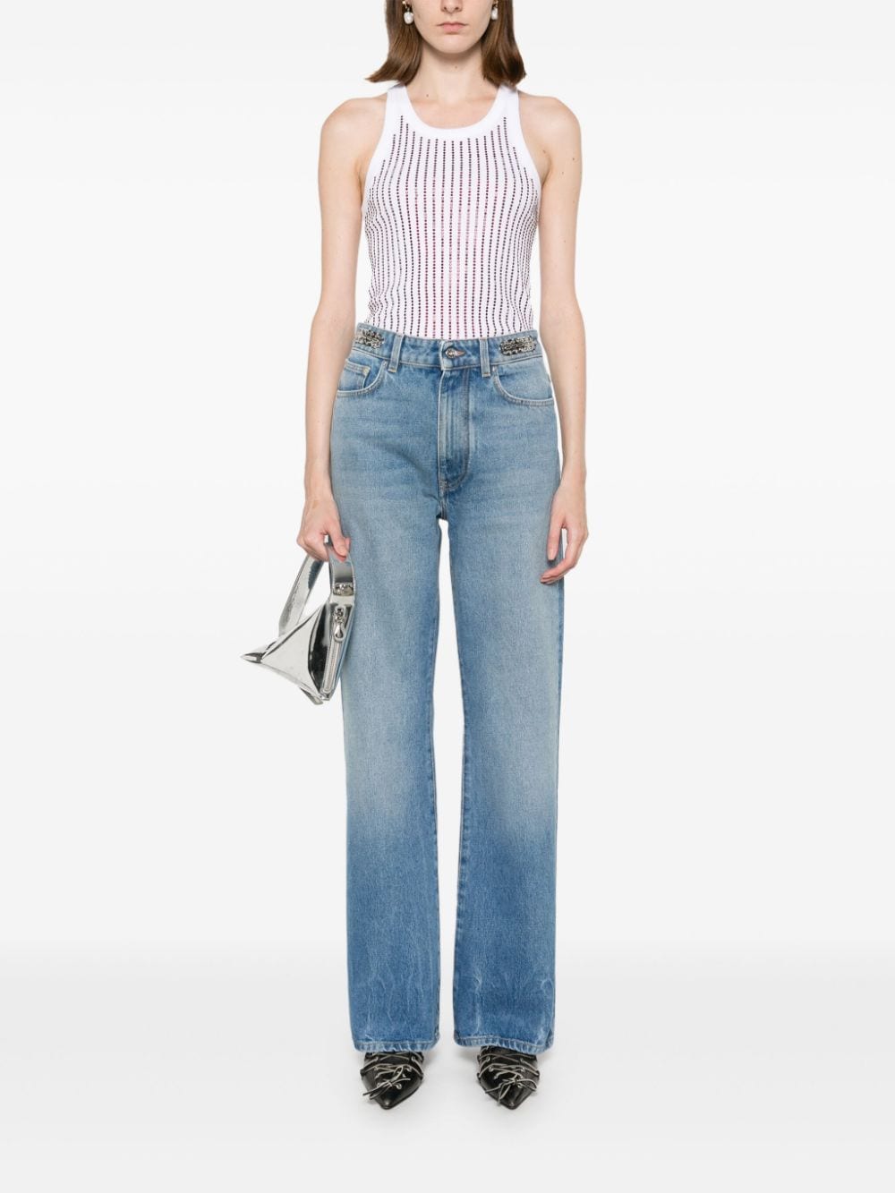 PACO RABANNE Rabanne Straight Leg Denim Jeans