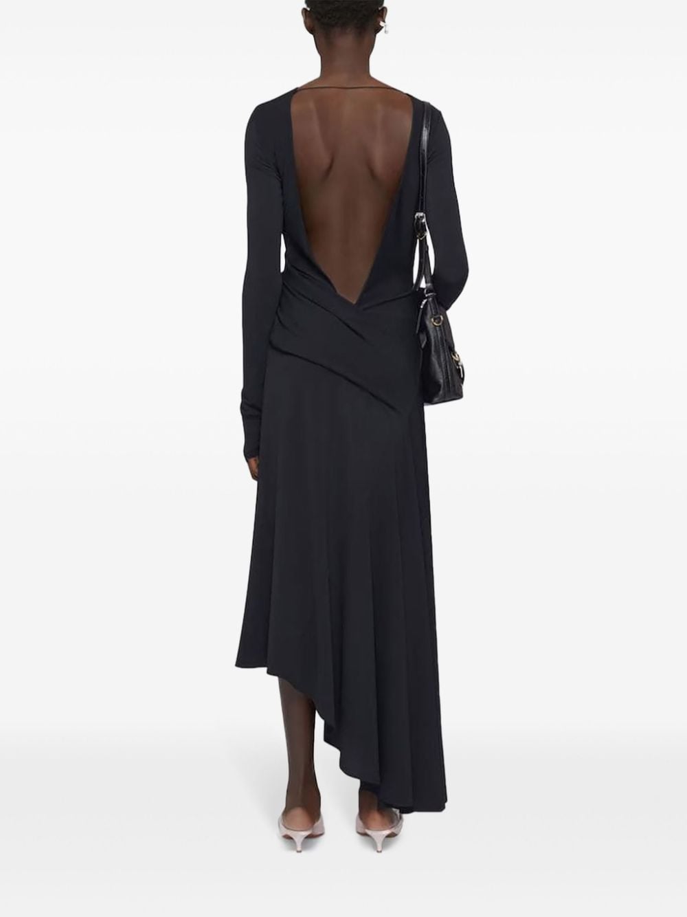 bardot mayari asymmetrical midi dress Bardot Mayari Asymmetrical Midi Dress In Yellow - 35% Off