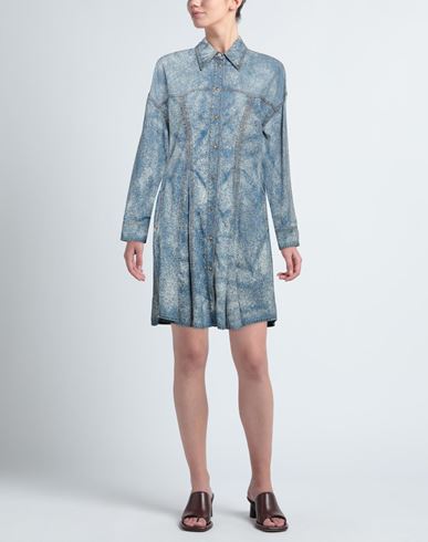 VERSACE VERSACE JEANS COUTURE Denim Shirt Dress