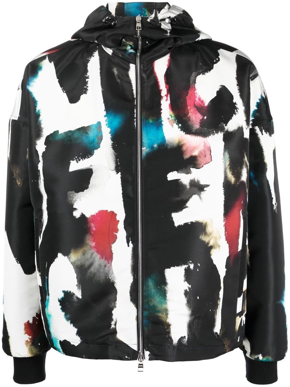 ALEXANDER MCQUEEN Alexander McQueen Solarised Flower Blazer