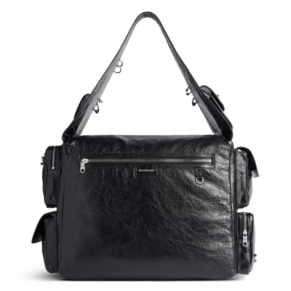 [プロパー31万]BALENCIAGA SUPERBUSY SLING BAG Balenciaga Superbusy Large Sling Bag - Black | Editorialist