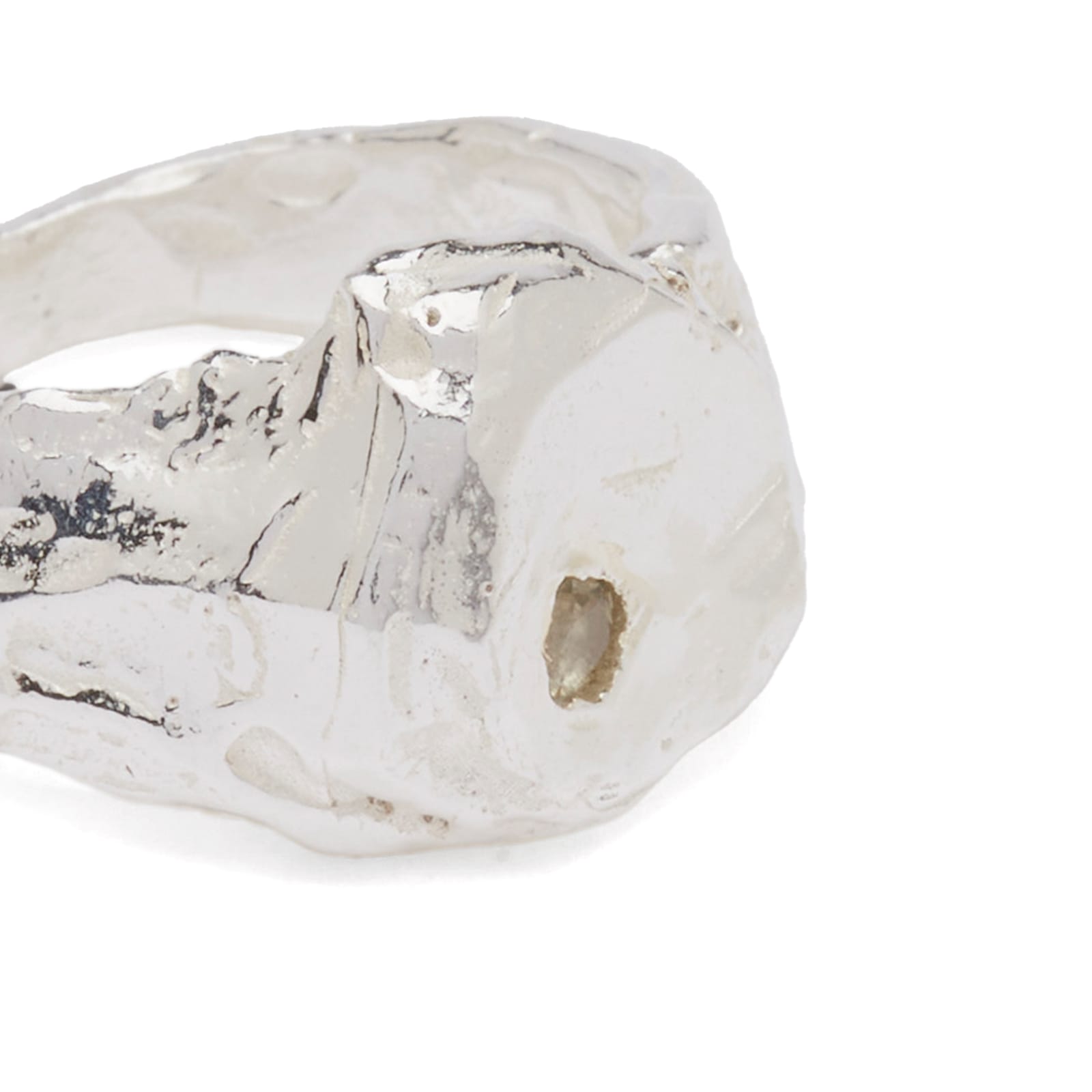 Simuero Marea Ring In Silver/Clear - 35% Off | Editorialist