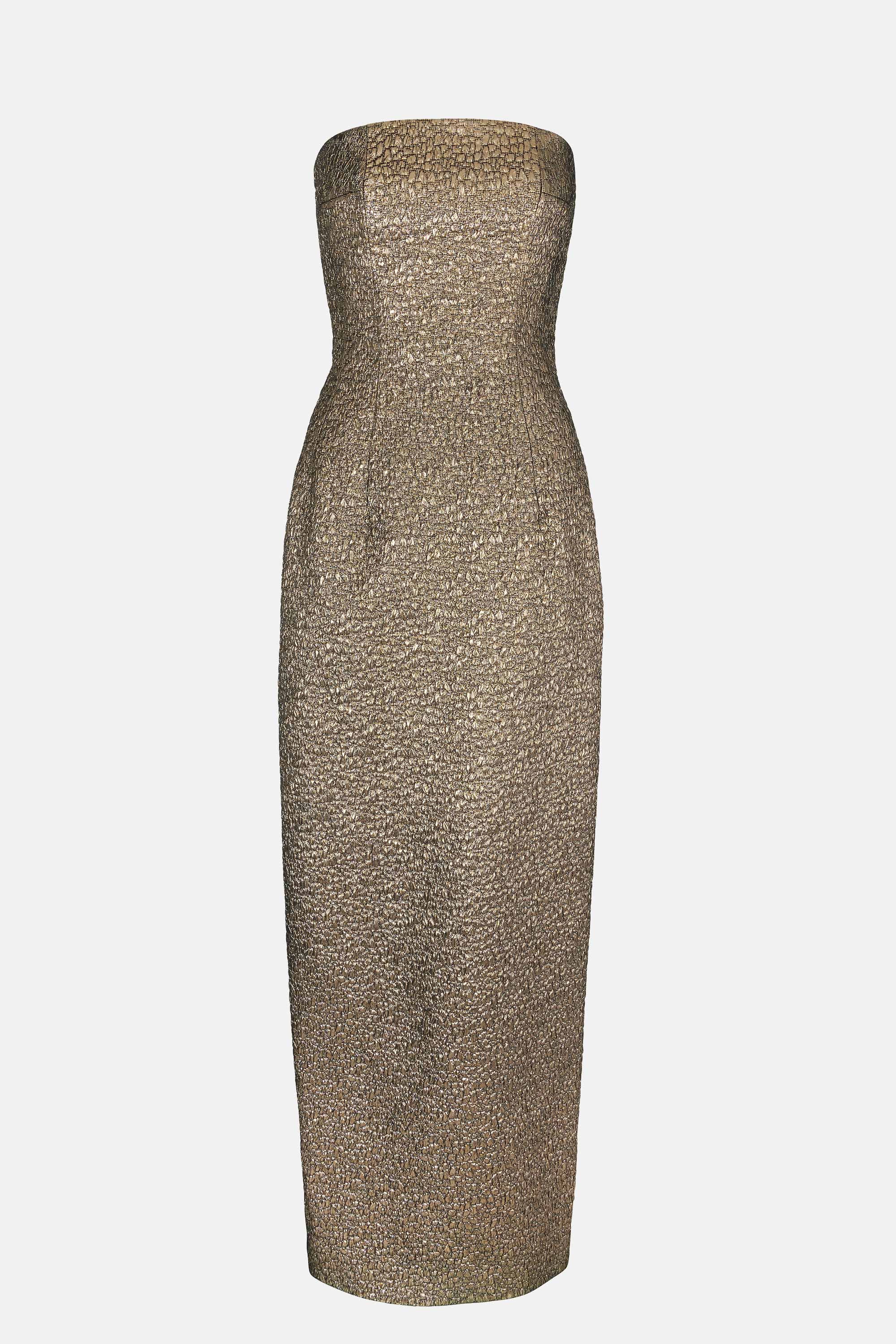 chinese dress ladies Hattie Dress In Ivory Geometric Jacquard