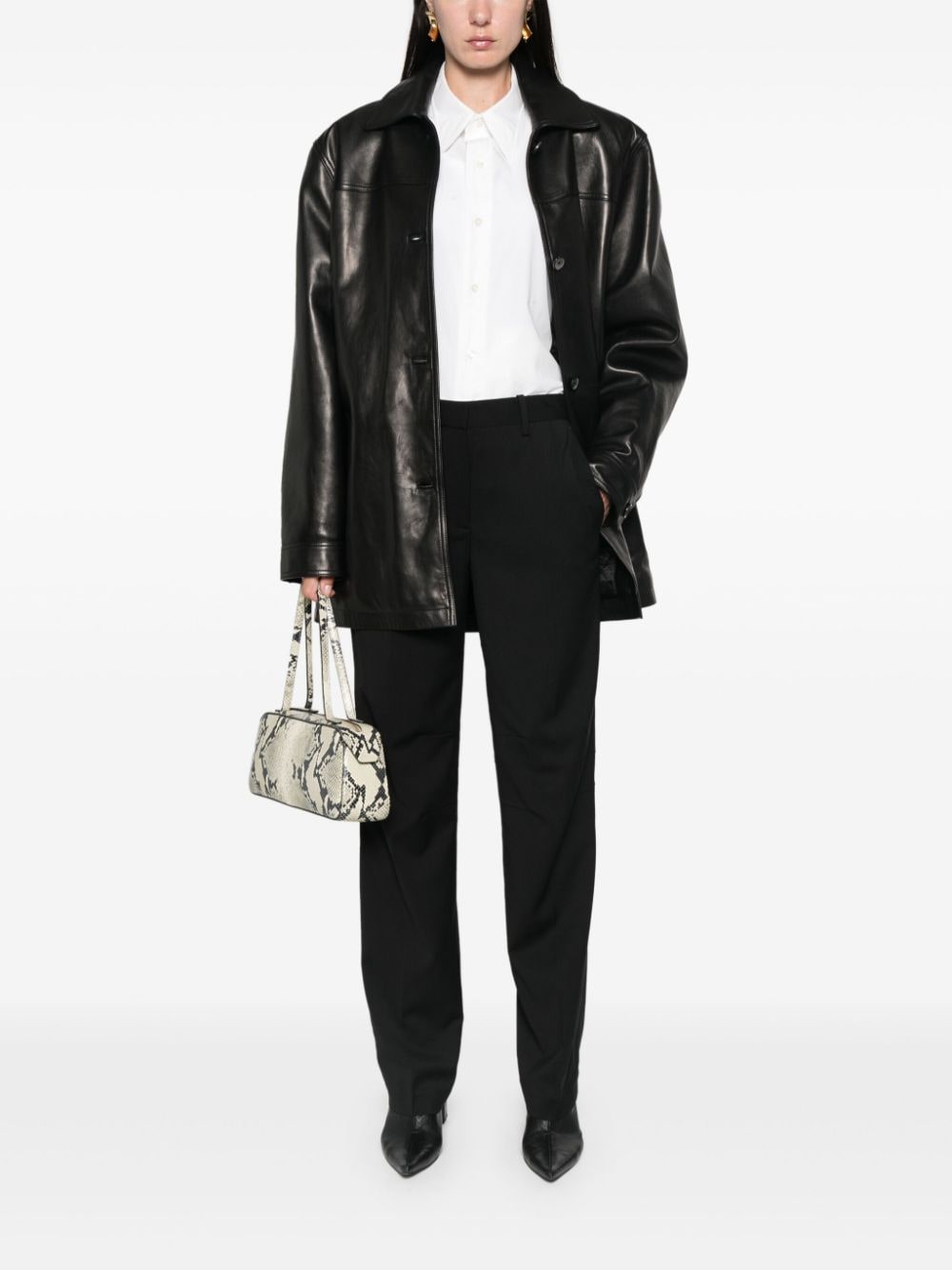 HELMUT LANG Helmut Lang Curved Car Trousers