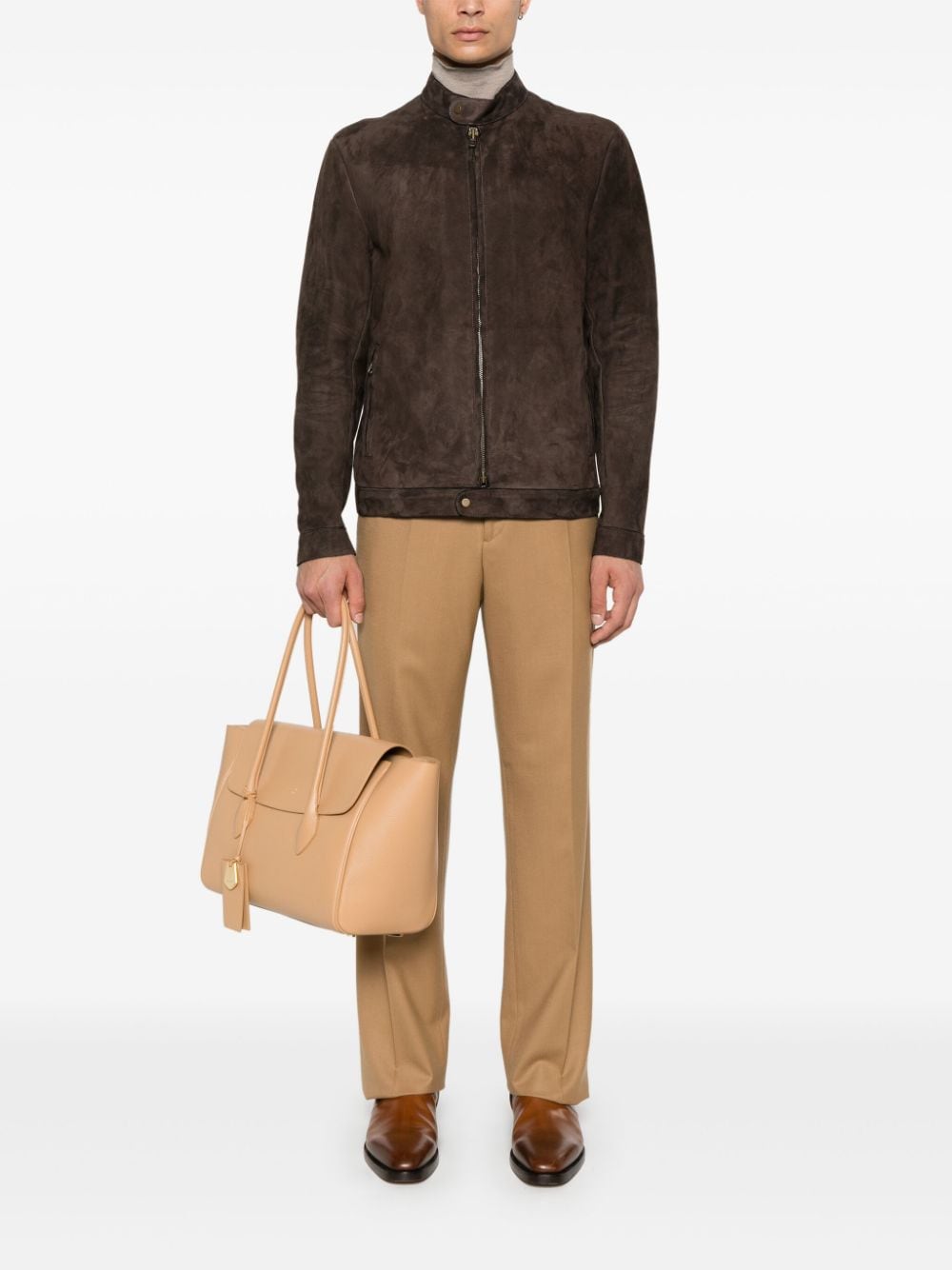SALVATORE SANTORO Suede Jacket
