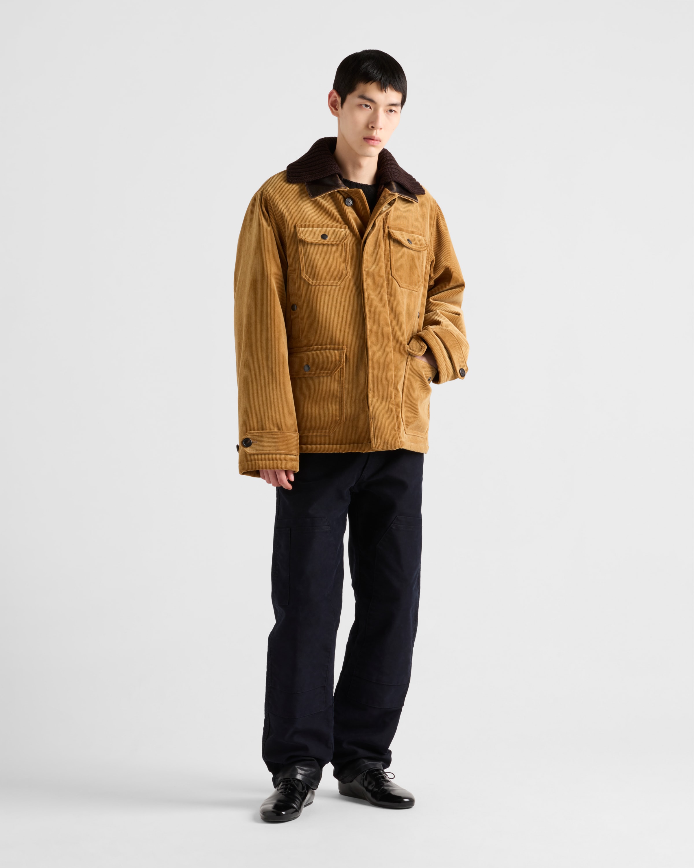 Prada Corduroy Jacket - Barley | Editorialist