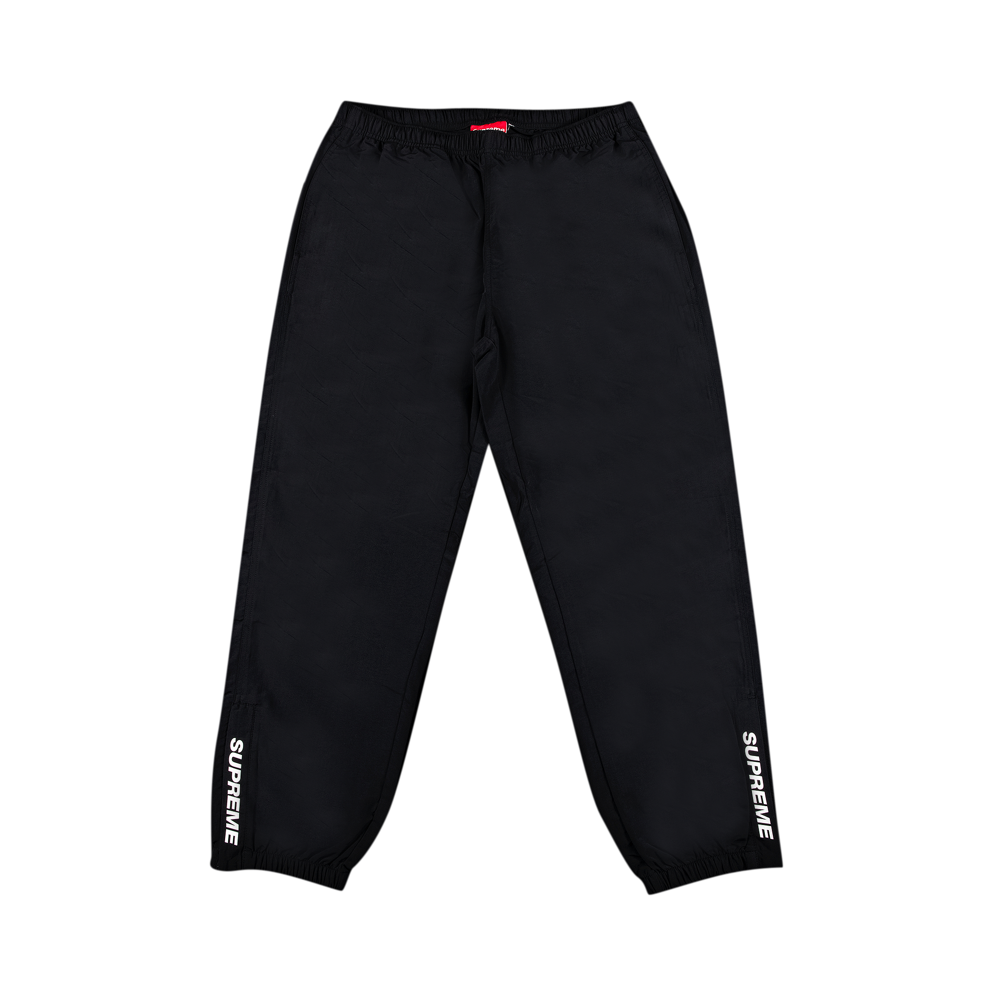 Supreme Full Zip Baggy Warm Up Pant - Black | Editorialist