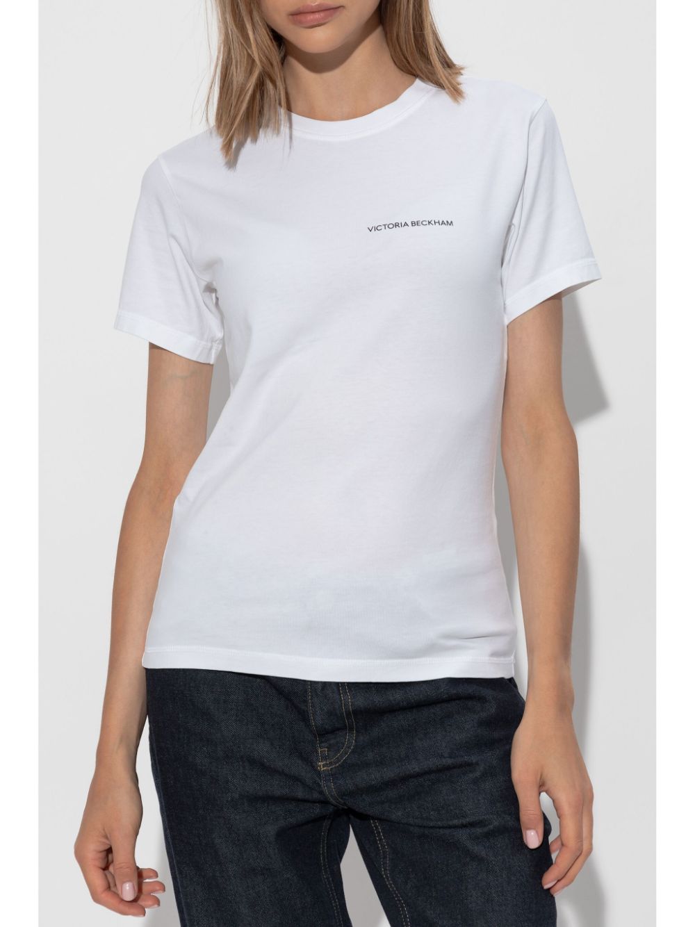 VICTORIA BECKHAM Victoria Beckham Logo T-Shirt