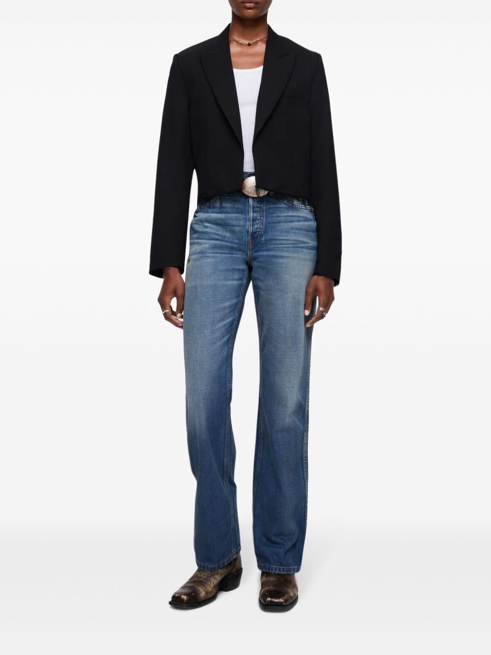 RE/DONE RE/DONE High-Rise Straight Jeans