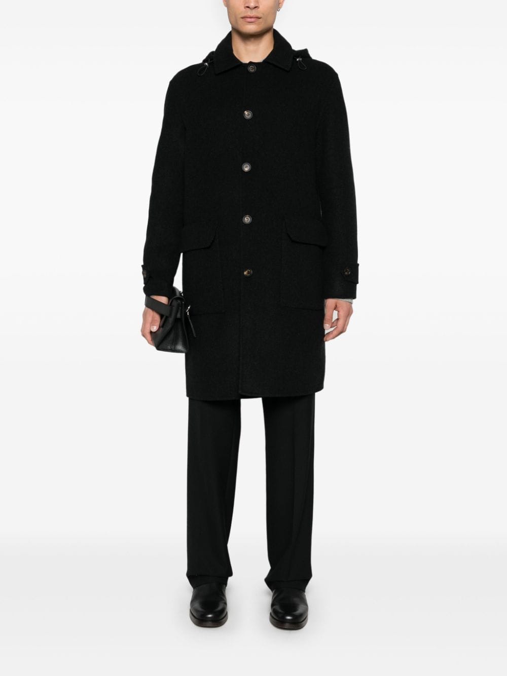 ELEVENTY Eleventy Felted Cashmere Coat