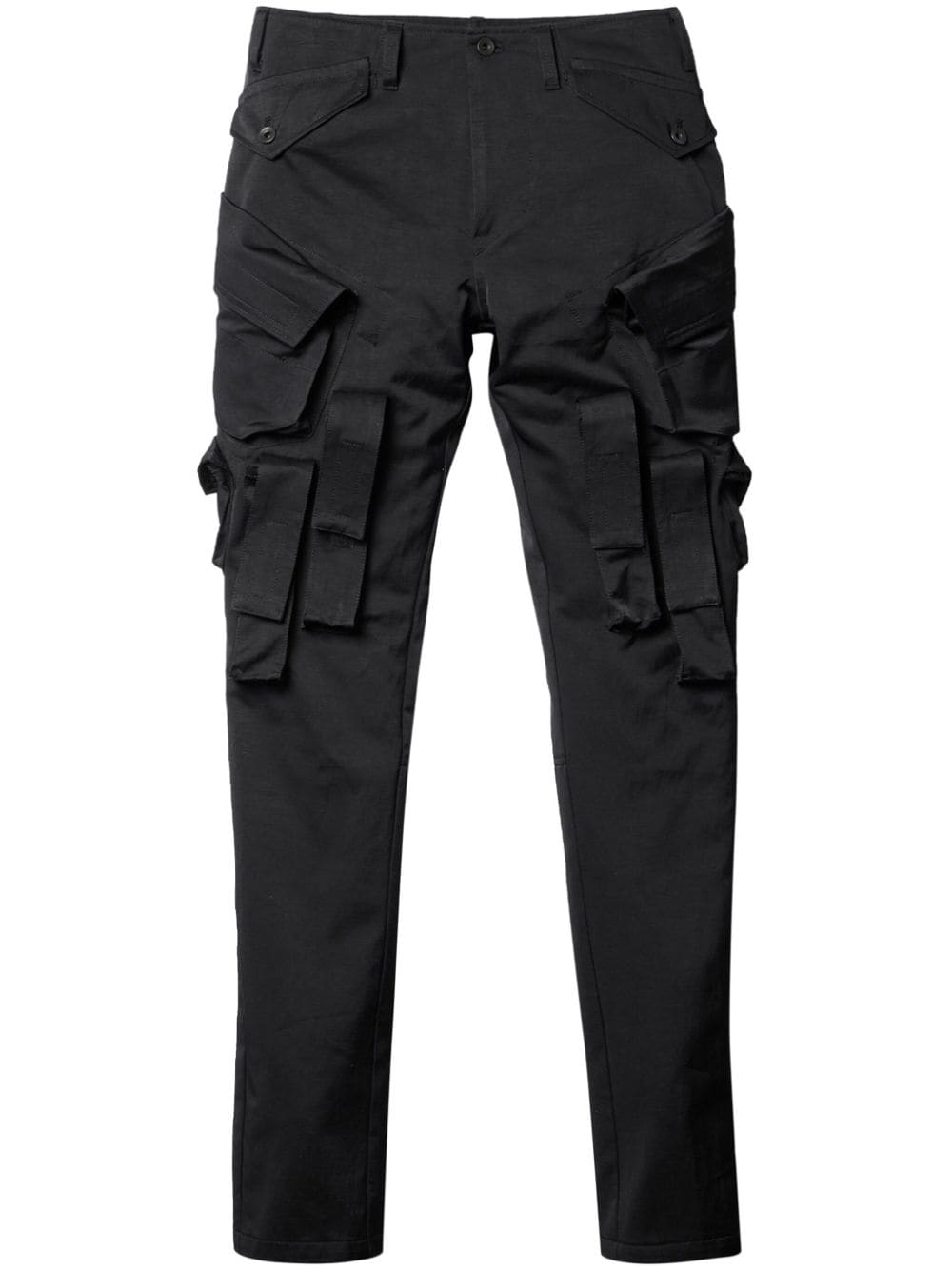 Julius Gas Mask Coated Cargo Pants In Black - 51% Off | Editorialist