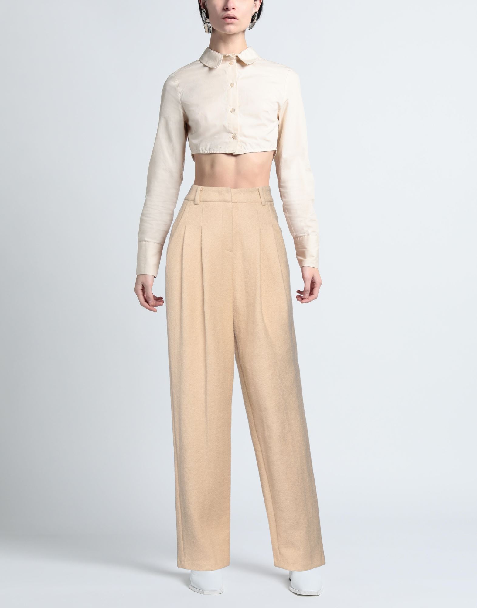 THE FRANKIE SHOP THE FRANKIE SHOP Flannel Straight-Leg Pants