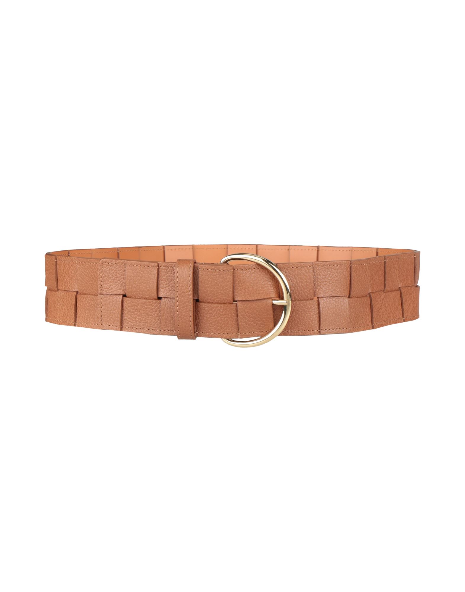 Maison Boinet Leather Belt In Brown - 71% Off | Editorialist display picture 1