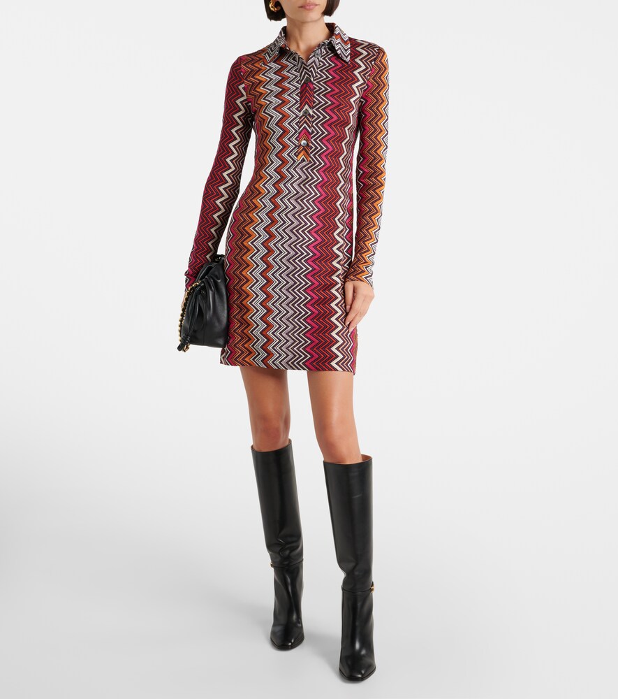MISSONI Missoni Zigzag Shirt Dress