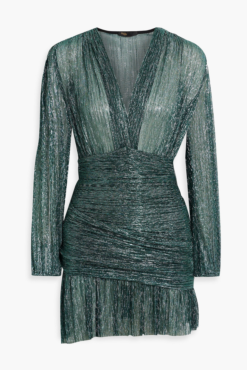 slim fit dress slacks Rexy Woven Metallic Mini Dress main image 1