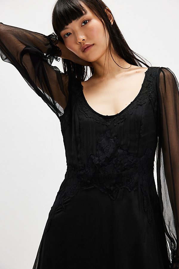 Nigel Preston Lace Tiered Dress In Black - 71% Off | Editorialist Nigel Preston Lace Tiered Dress In Black - 71% Off | Editorialist