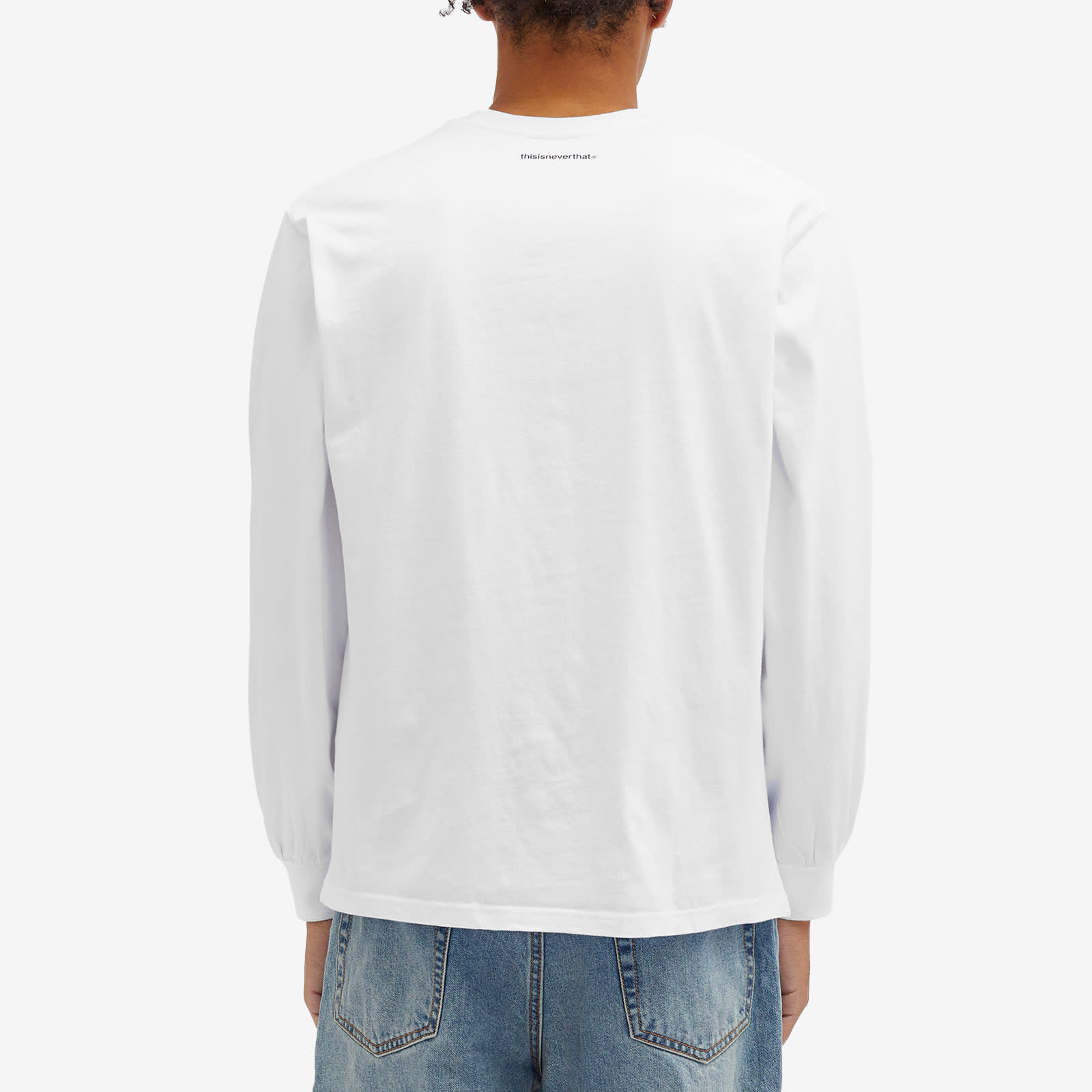 Buy THISISNEVERTHAT T-logo Long Sleeve T-shirt - White At 40% Off