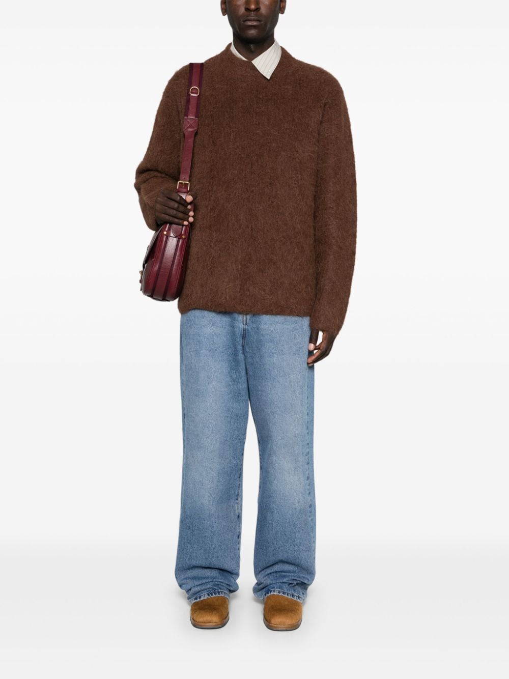 SÉFR Séfr Disco Cut Wide Leg Jeans