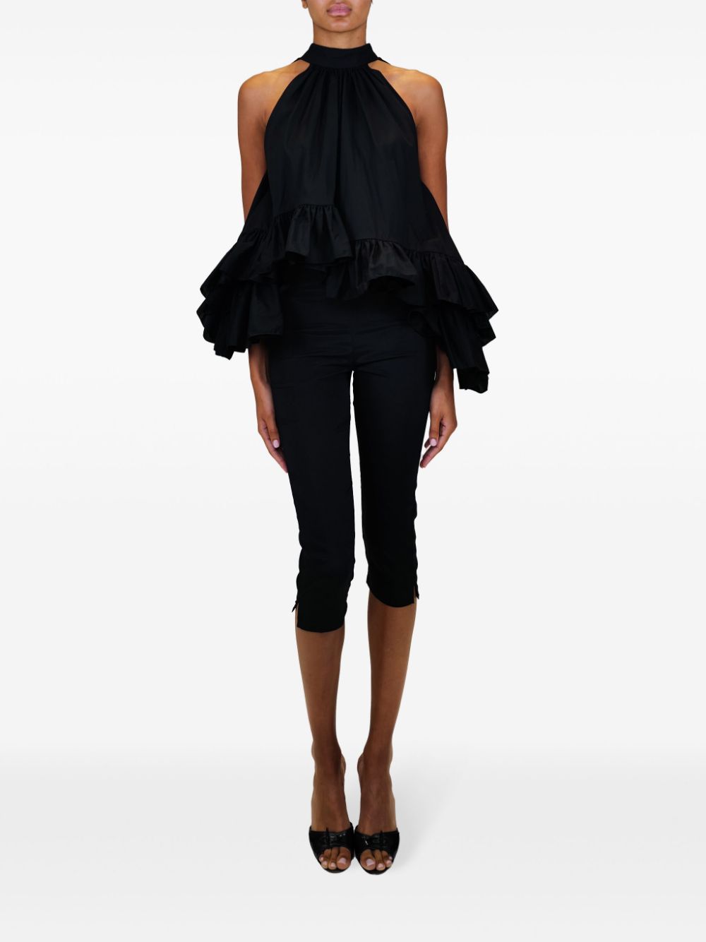 AZEEZA AZEEZA Shreya Cropped Trousers